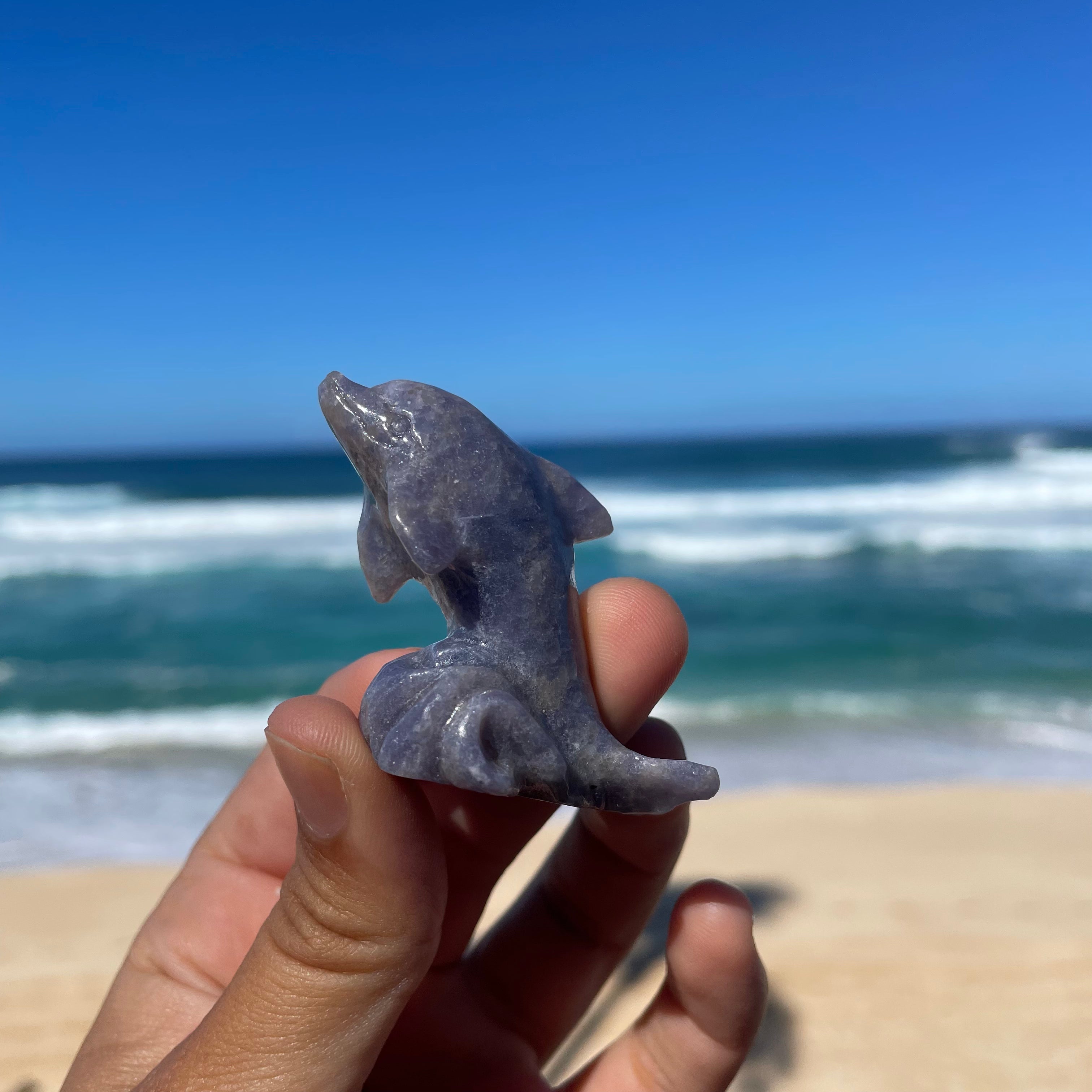 1x Blue Aventurine Dolphin! – lemuriacrystalshop
